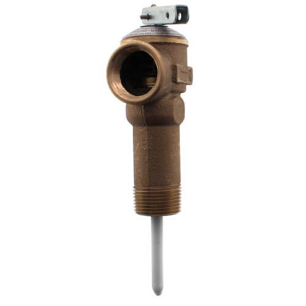 Bradford White 415-40594-02 3/4" male Temp. & Pressure Valve w/ 2-1/5 ...