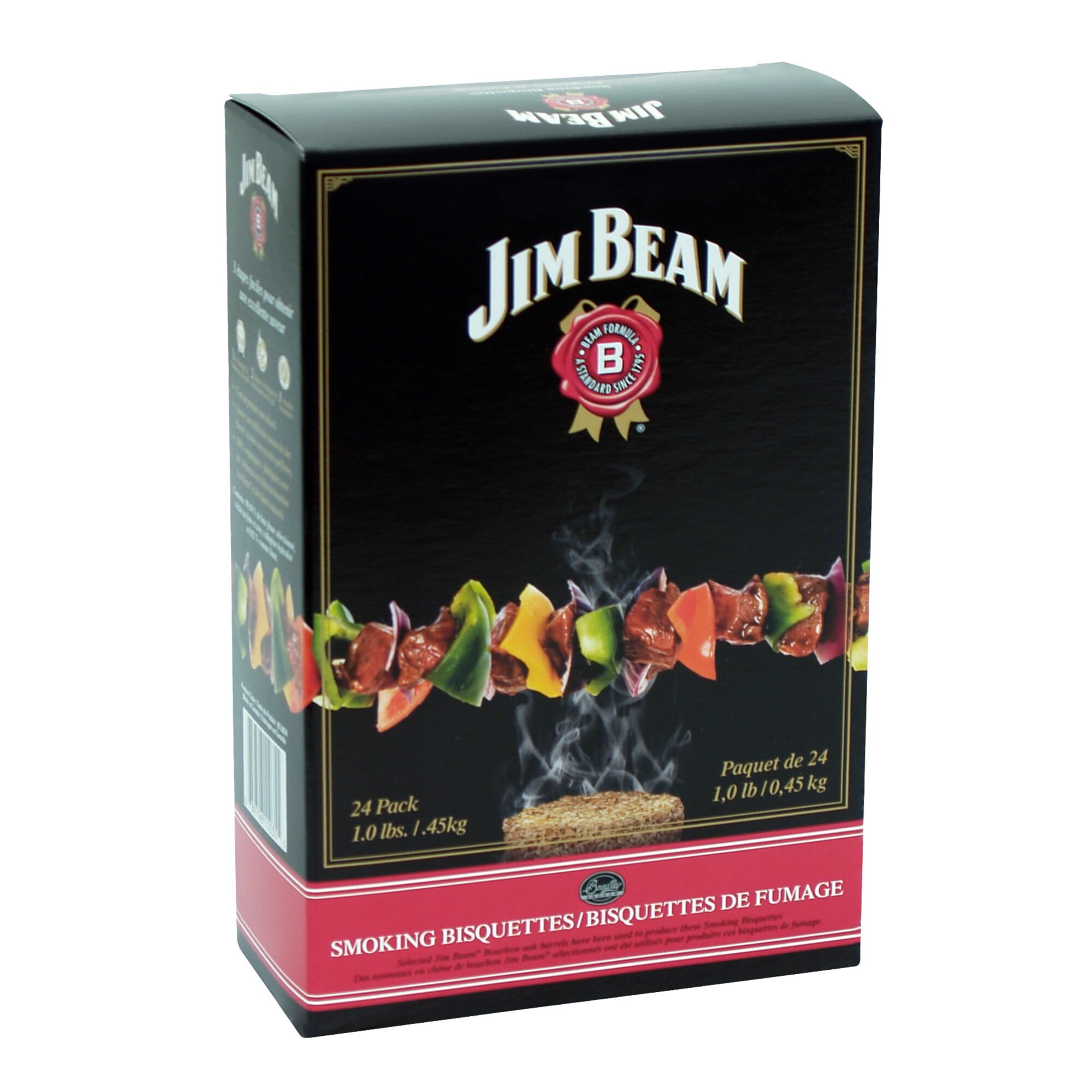 Bradley BTJB24 Smoker Wood Bisquettes Jim Beam Bourbon Flavor 24-Pack ...