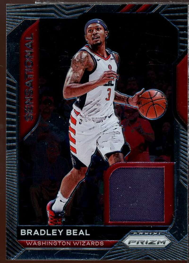 Bradley Beal Card 2020-21 Panini Prizm Sensational Swatches #59 ...