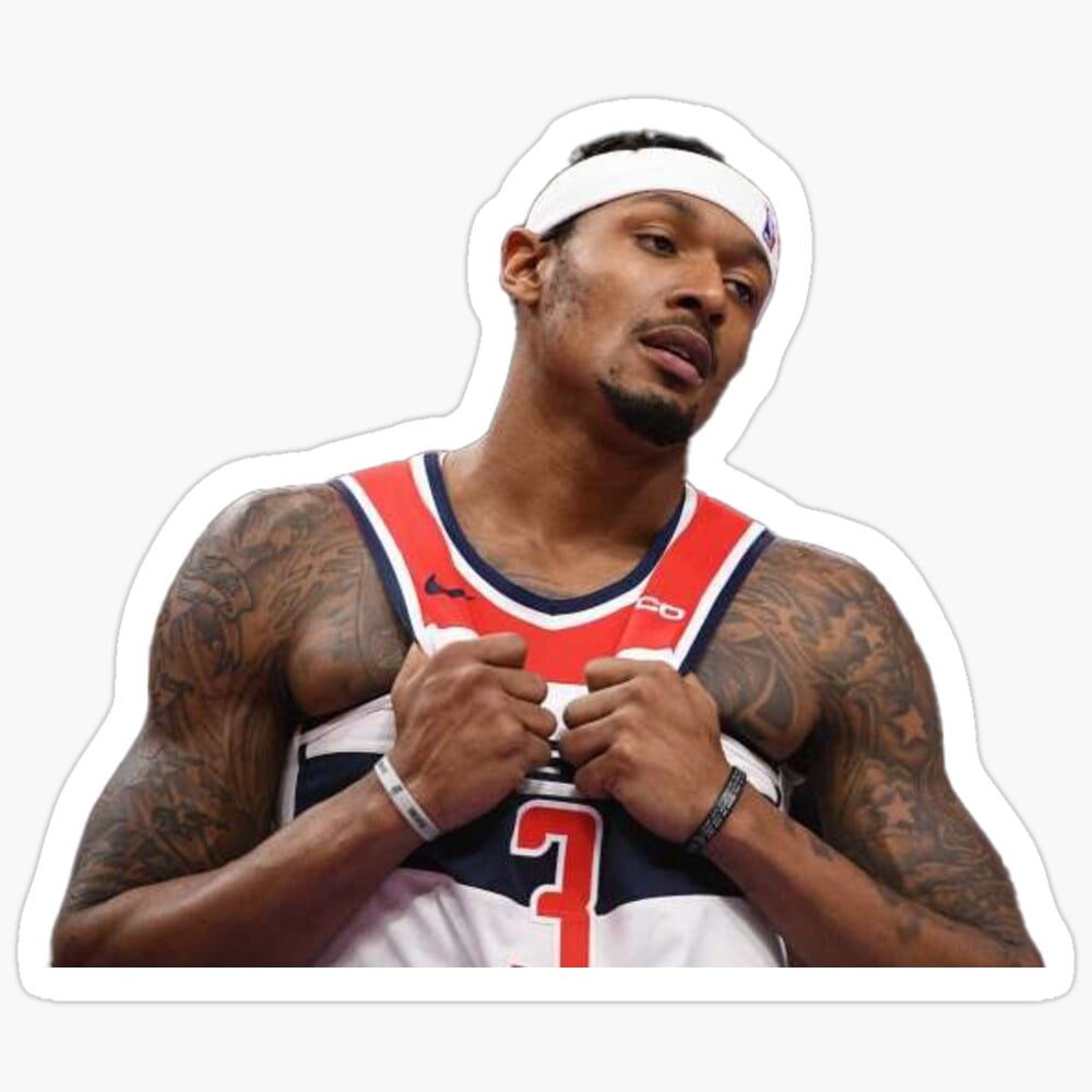 Bradley Beal Disappointed Sticker Phone Decal Water Bottle Stickers Car ...
