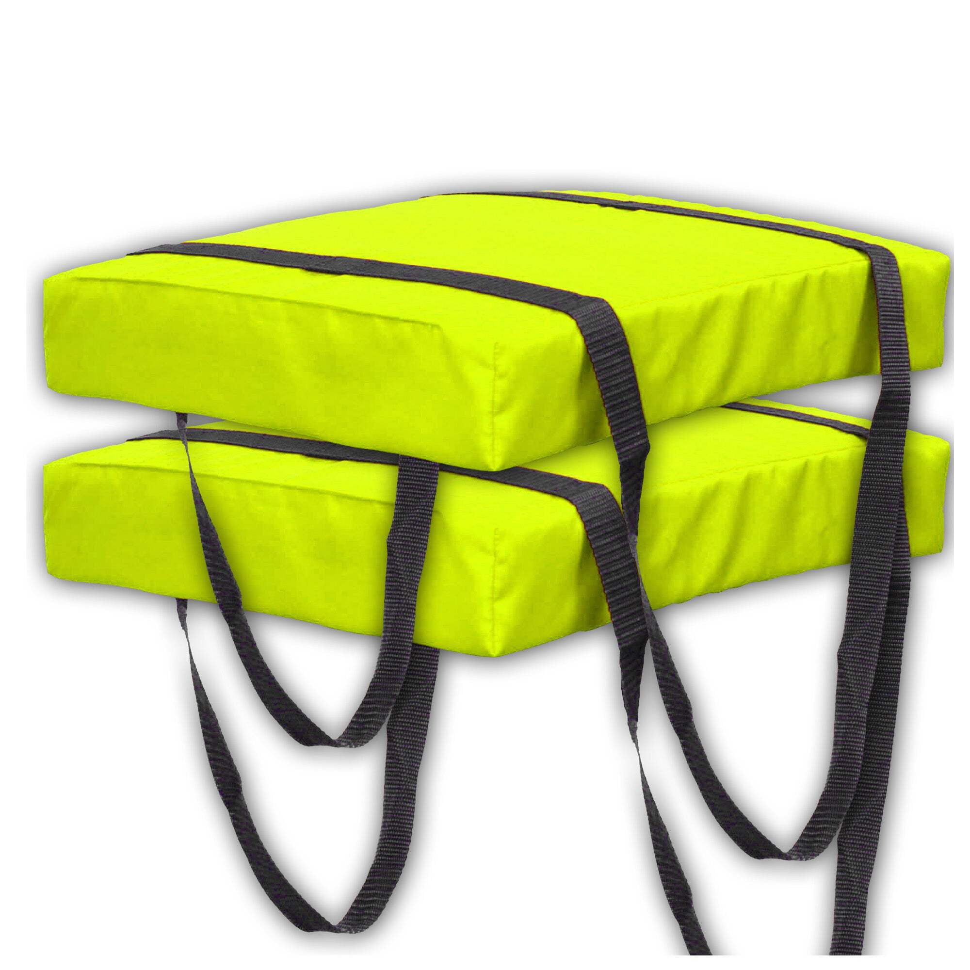 Bradley Type IV Boat Cushion, Throwable Flotation Device, 2-Pack, Neon ...