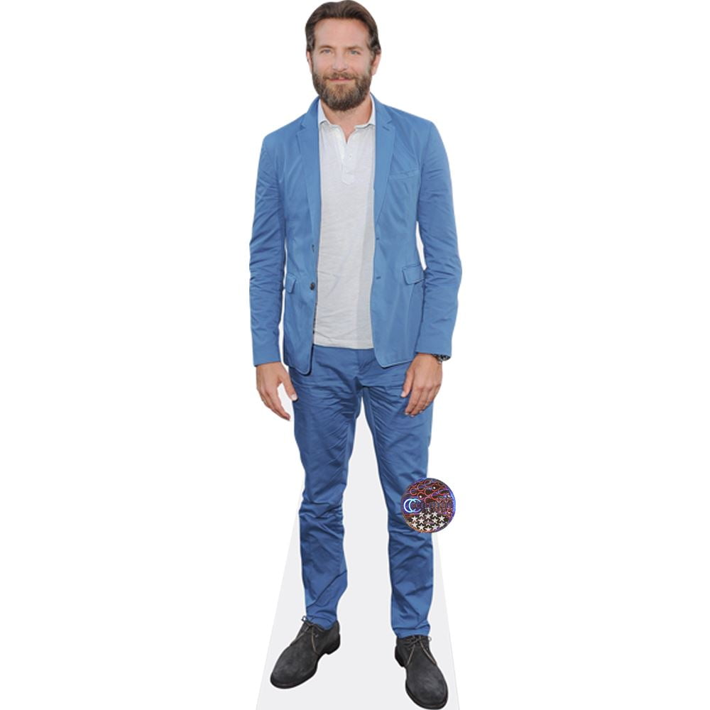 Bradley Cooper (Casual) Mini Cardboard Cutout Standee - Walmart.com