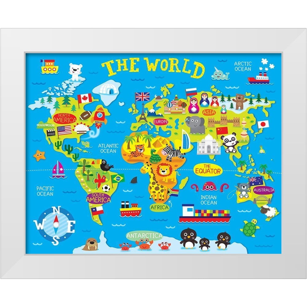 Bradley, Jennie 24x20 White Modern Wood Framed Museum Art Print Titled ...