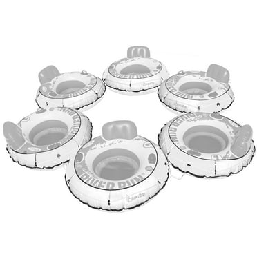 Bradley Large Rubber Inner Tubes for Snow Sledding, River Tubing, Pool Floats, and Heavy Trucks ...