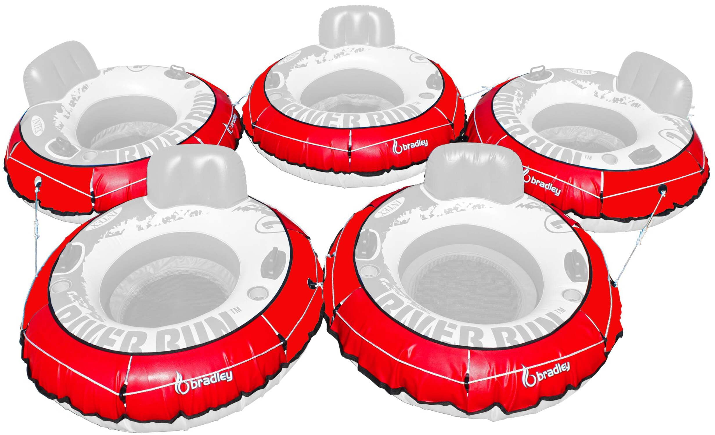 Bradley Pack of five - River run tube cover; compatible with Intex ...