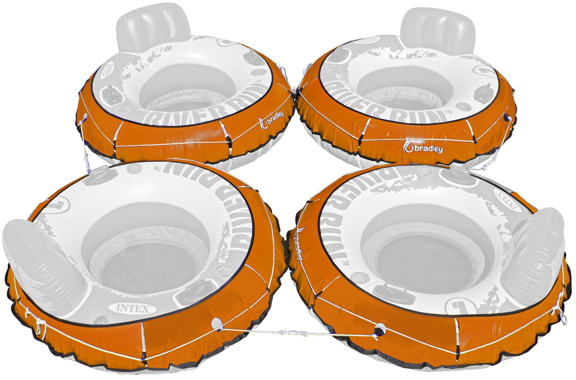 Bradley Pack of four - River run tube cover; compatible with Intex ...