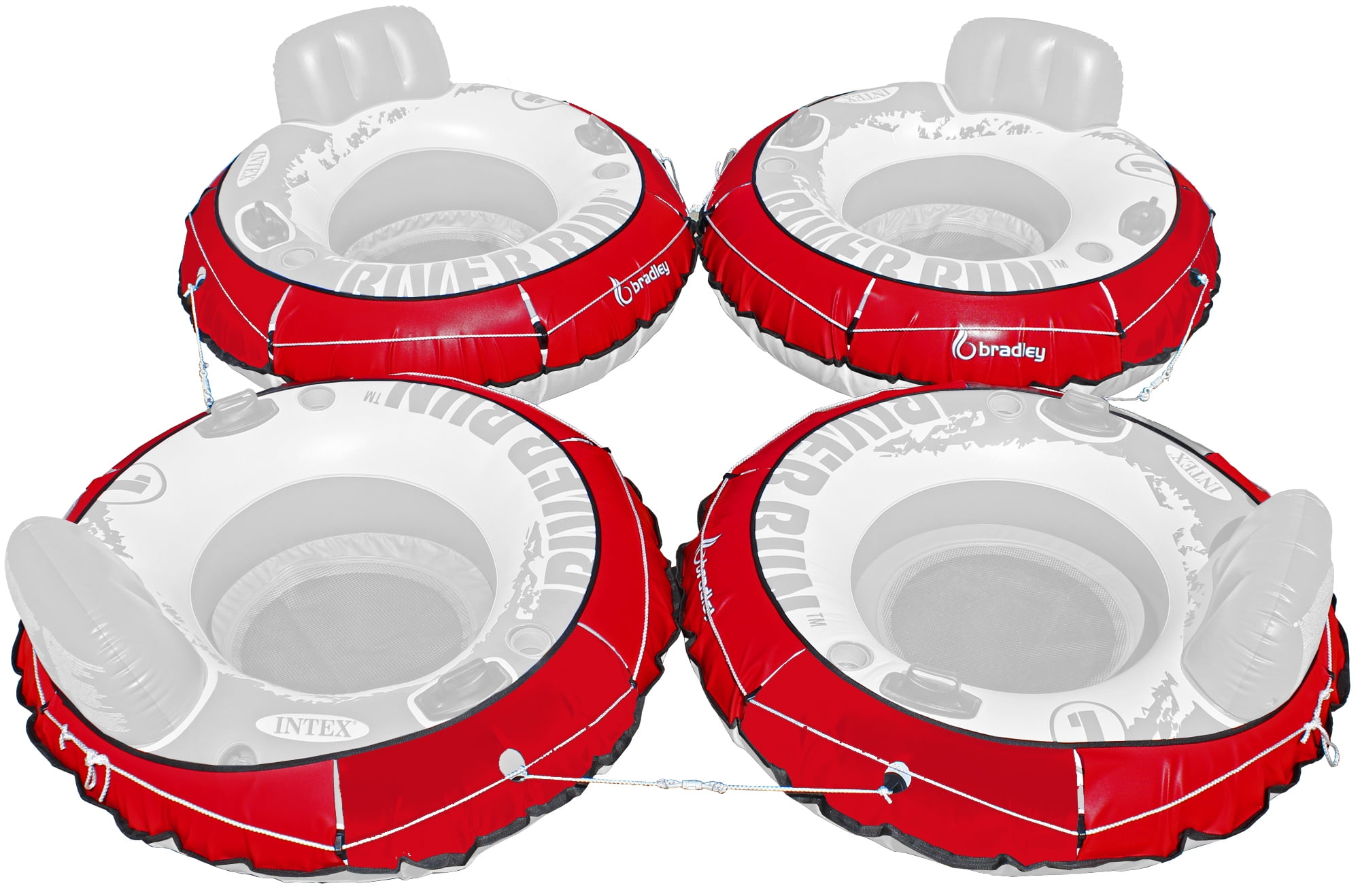 Bradley Pack of four - River run tube cover; compatible with Intex ...