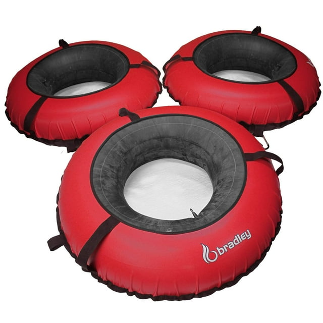 Bradley Heavy Duty River Tubes, Pack of 3, with Multiperson Island ...