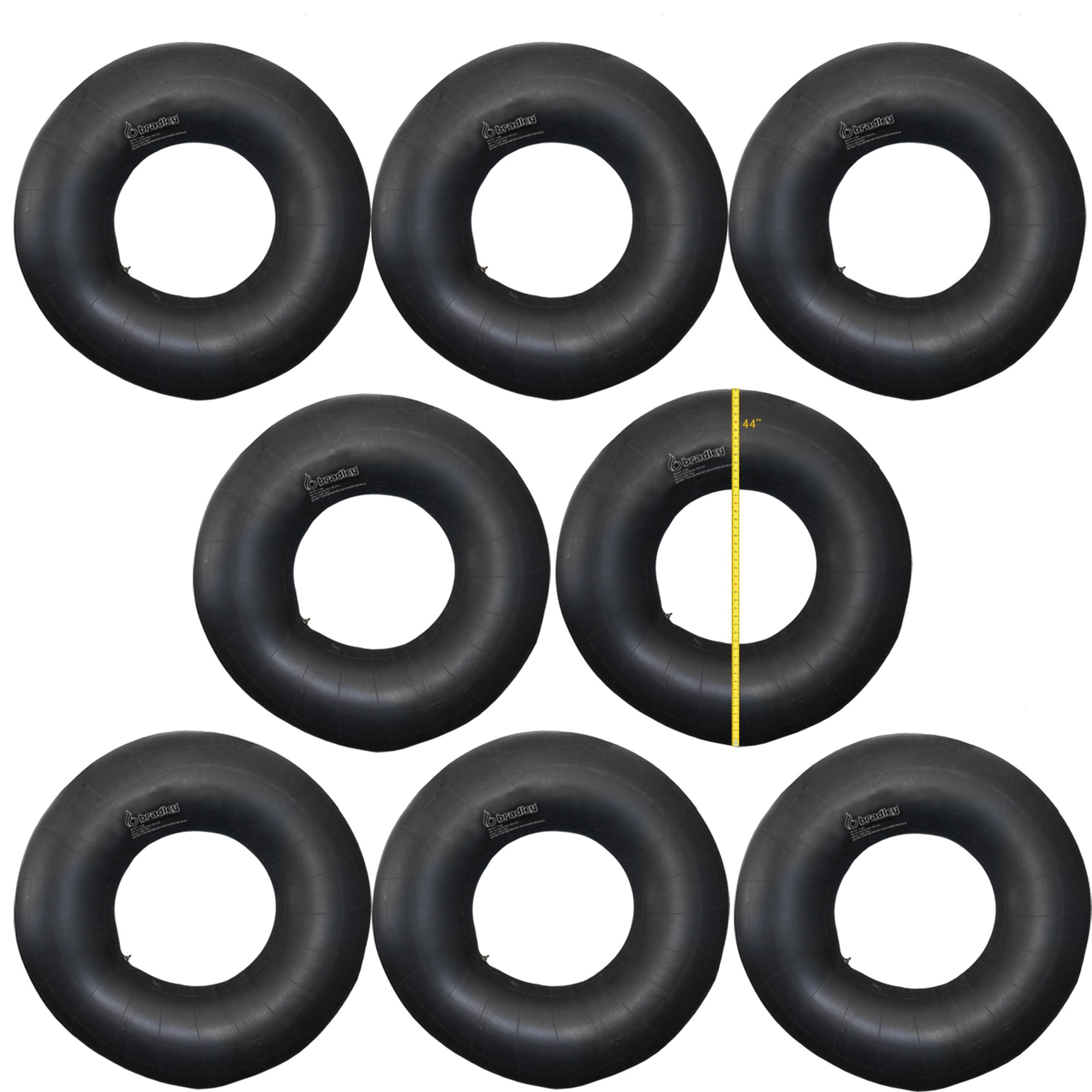 Bradley Rubber Inner Tubes Snow Sledding and River Tubing Floats Pool ...