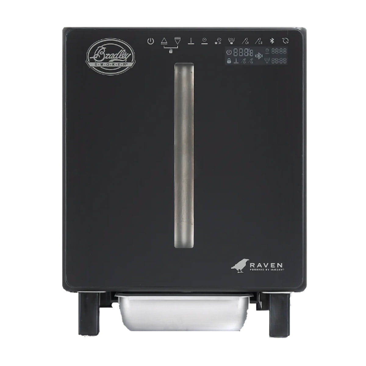 Bradley Smoker Raven Bluetooth Controlled Electric Smoker 4 Rack ...