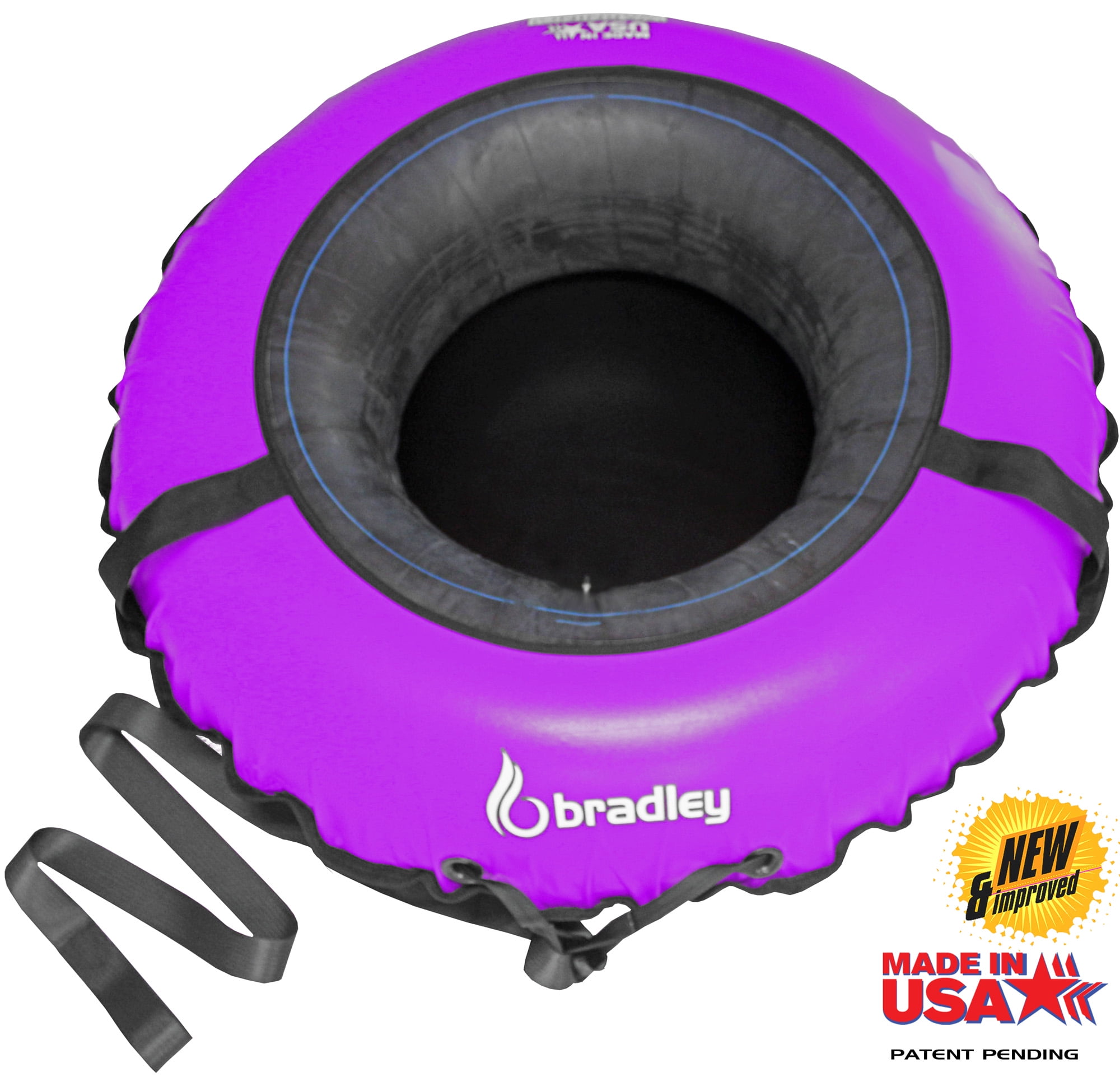 Bradley Ultimate Tow-able Snow Tube Sled and Heavy Duty Cover ...