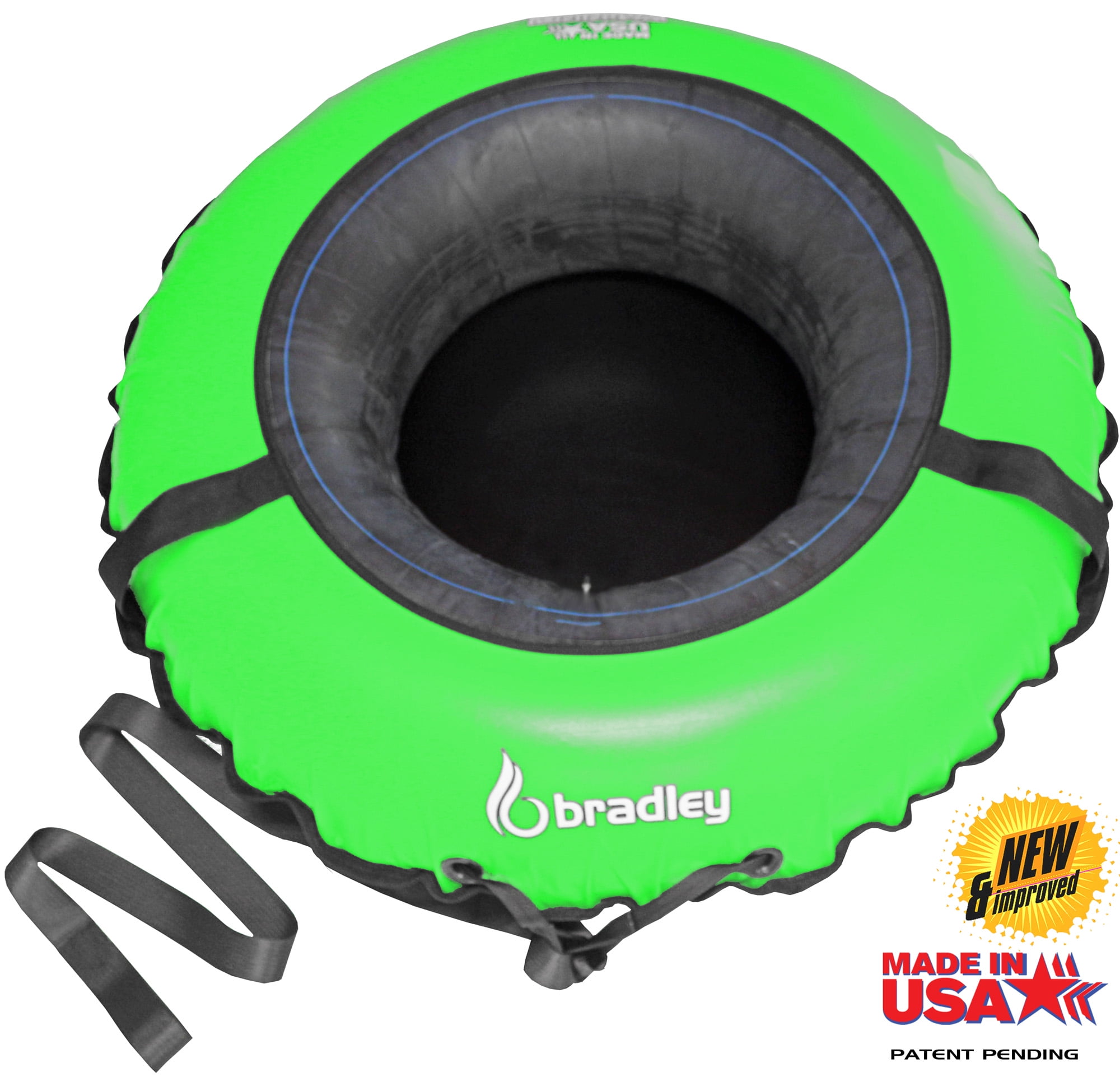 Bradley Ultimate Tow-able Snow Tube Sled and Heavy Duty Cover ...