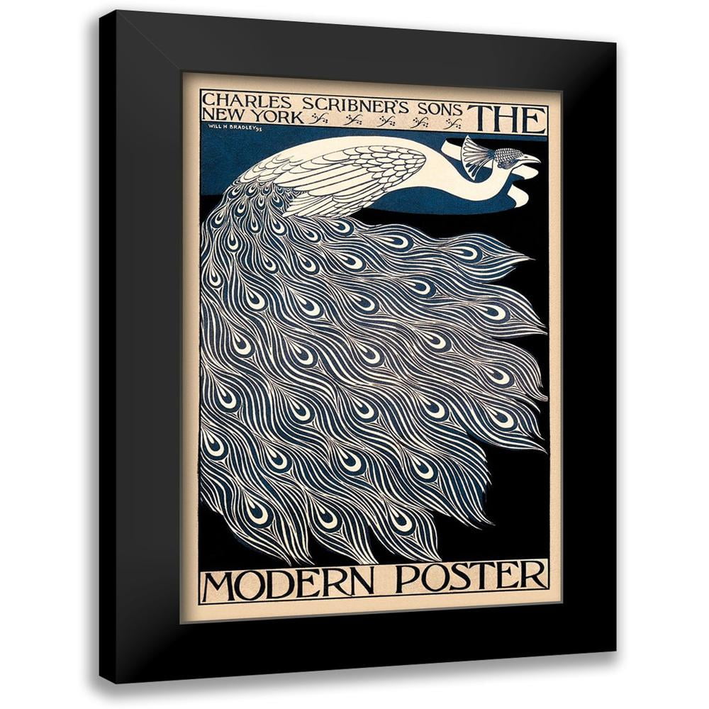 Bradley, William H. 11x14 Black Modern Framed Museum Art Print Titled ...