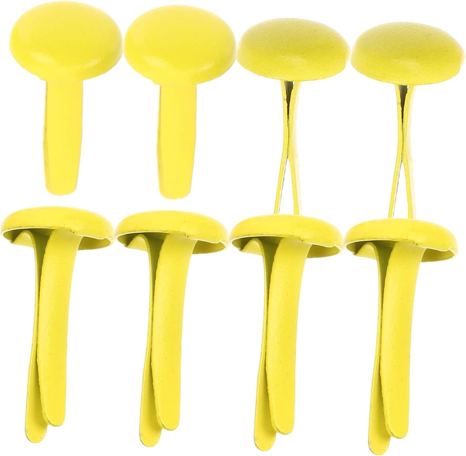 Brads 500pcs Metal Paper Fastener Brads for Paper Kids KidsMini Metal ...