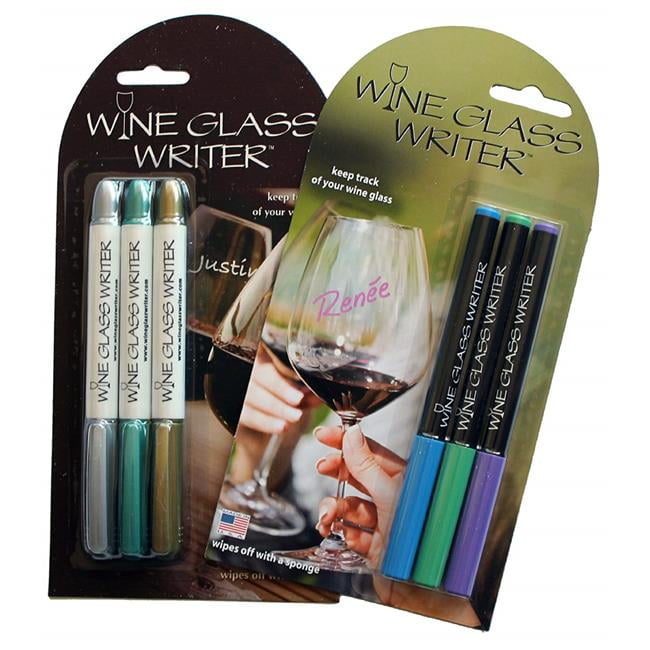 Bradshaw International 3 Piece Glass Writer Set - Walmart.com