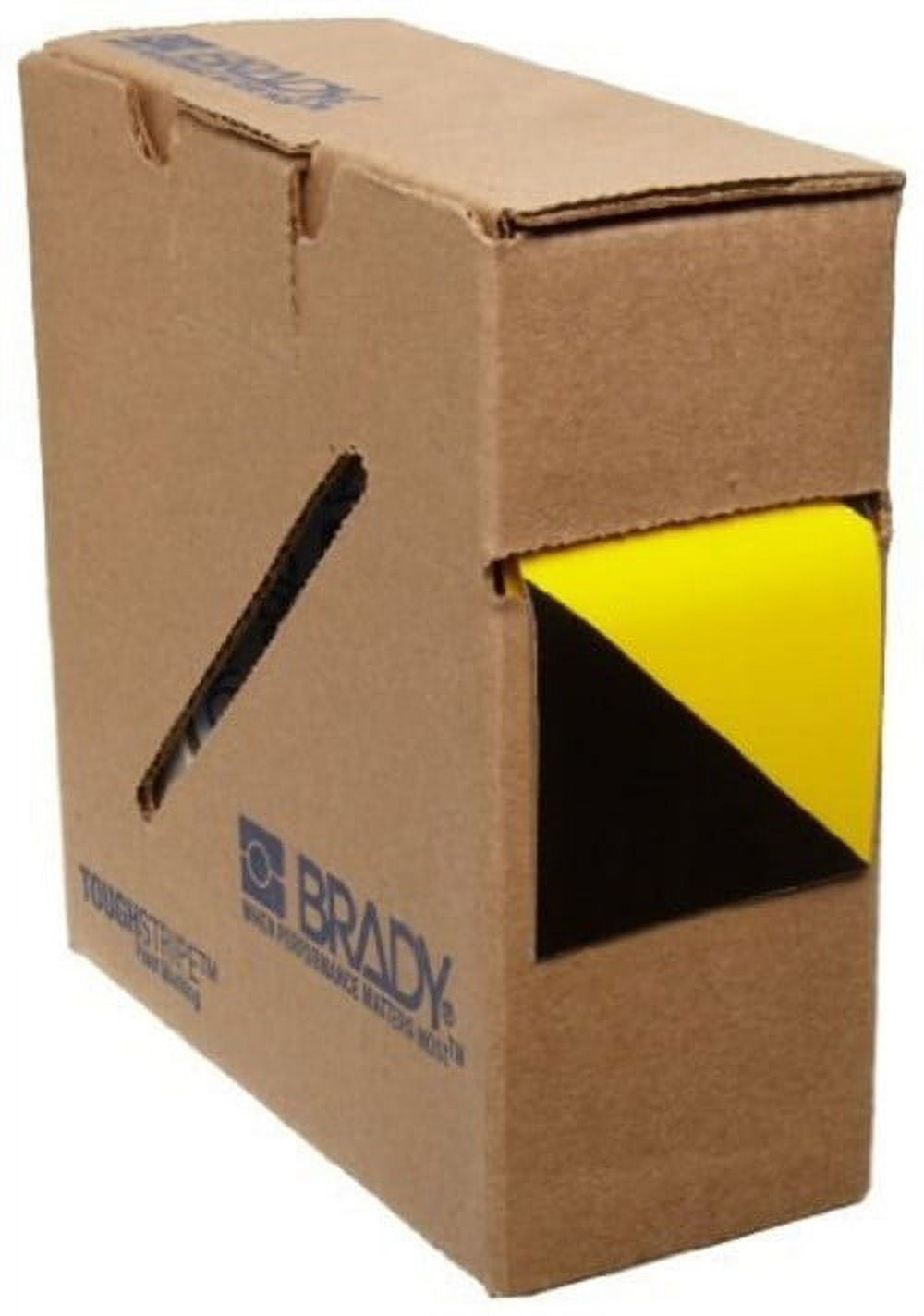Free Shipping! Brady 104317 FLOOR MARKING TAPE - 2INBLACK/YELLOW ...