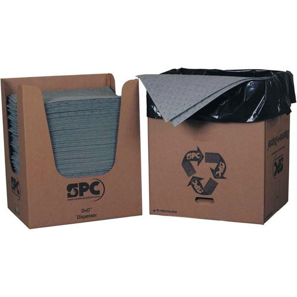 Brady 15'' X 19'' SPC MRO Plus Gray 3-Ply Meltblown Polypropylene ...