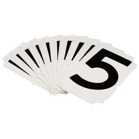 Brady 5050P-5 Numbers And Letters Labels, Pk 10 - Walmart.com