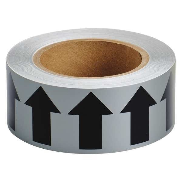 Brady Arrow Tape,Gray,2in W,90ft Roll L 91419 - Walmart.com