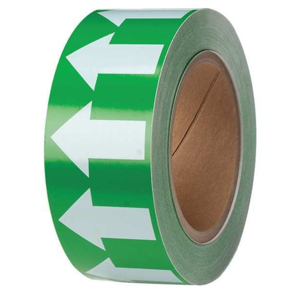 Brady Arrow Tape Vinyl 2in x 90ft Adhesive Pipe Marker Indoor Outdoor ...