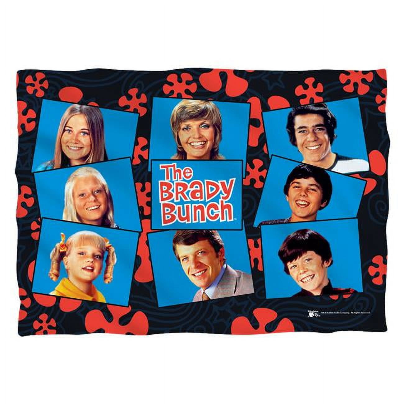 Brady Bunch/squares-pillow Case-white-20x28 - Walmart.com