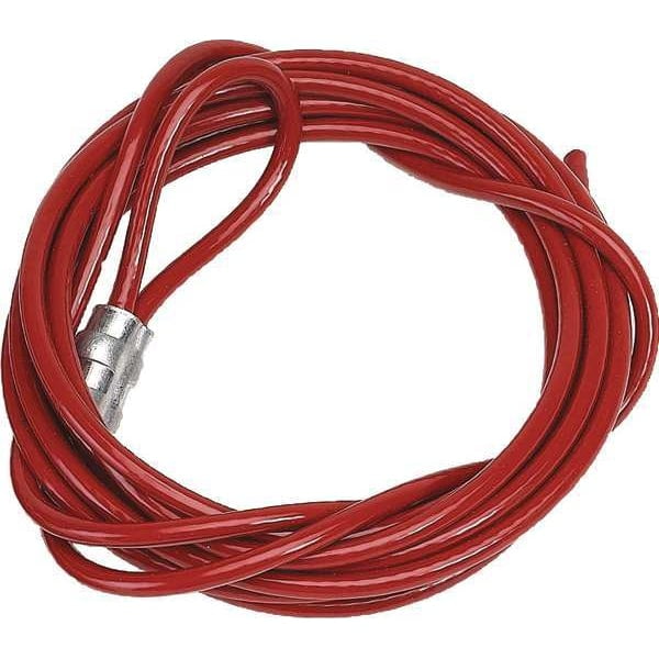 Brady Cable Spool,10ftL,Red,Plstc Coated Steel CABLE-10FT - Walmart.com