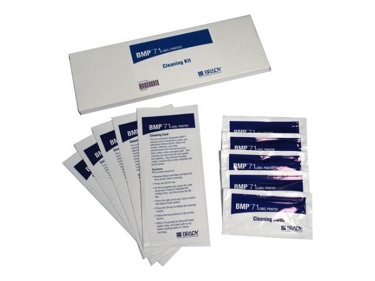 Brady Cleaning Kit for BMP71 Label Printer M71-CLEAN - Walmart.com