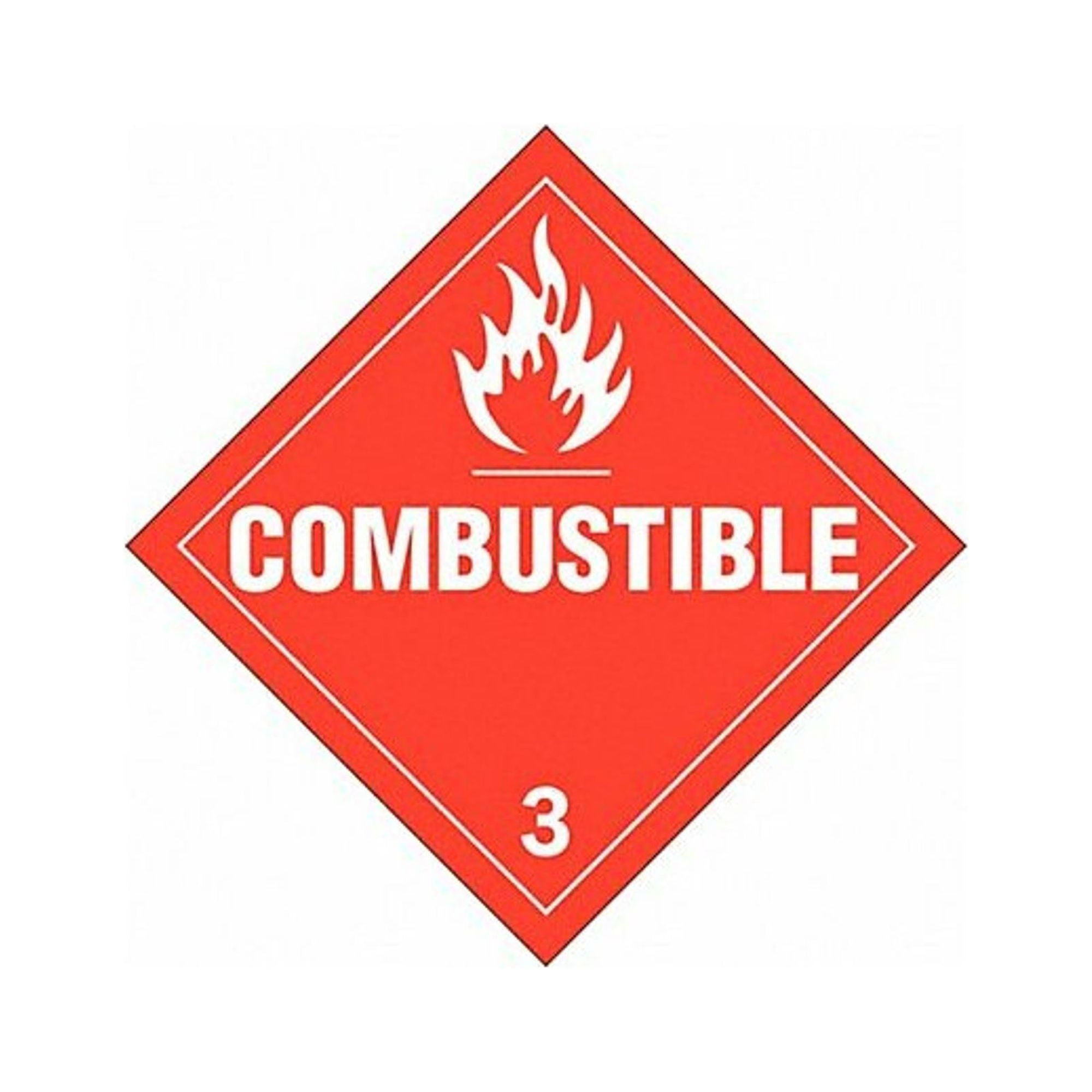 Brady DOT Container Placard,10-3/4" Label W 63444 - Walmart.com