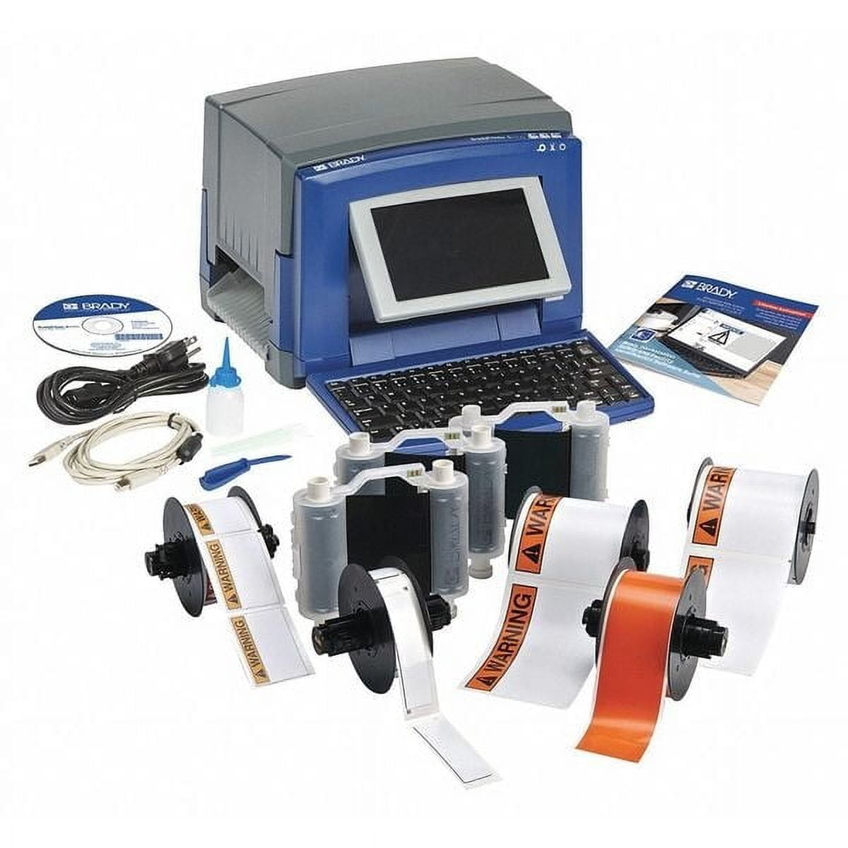 Brady Desktop Label Printer Kit,BBP31,4in Tape S3100W-ARC-KIT - Walmart.com