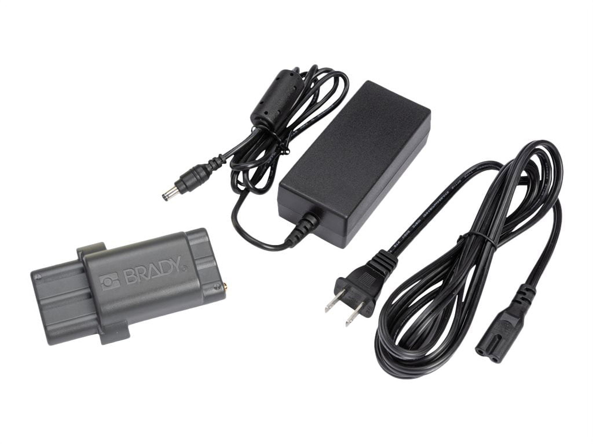 Brady - External battery pack / power adapter - lithium-ion, kit - AC ...