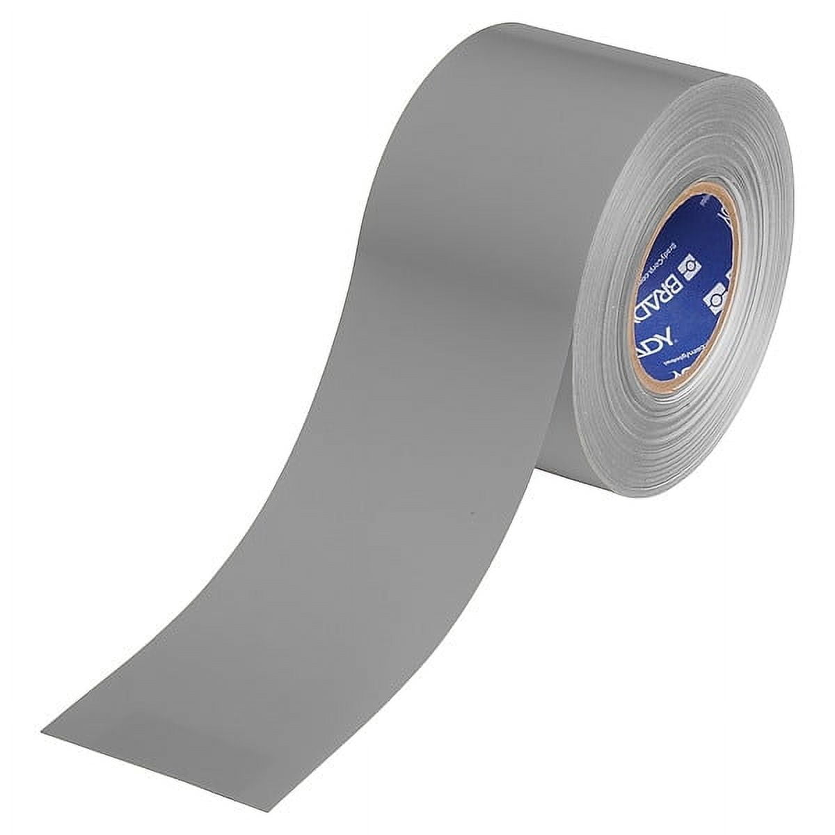 Brady Floor Marking Tape,Gray,4"W,100ft 177096 - Walmart.com
