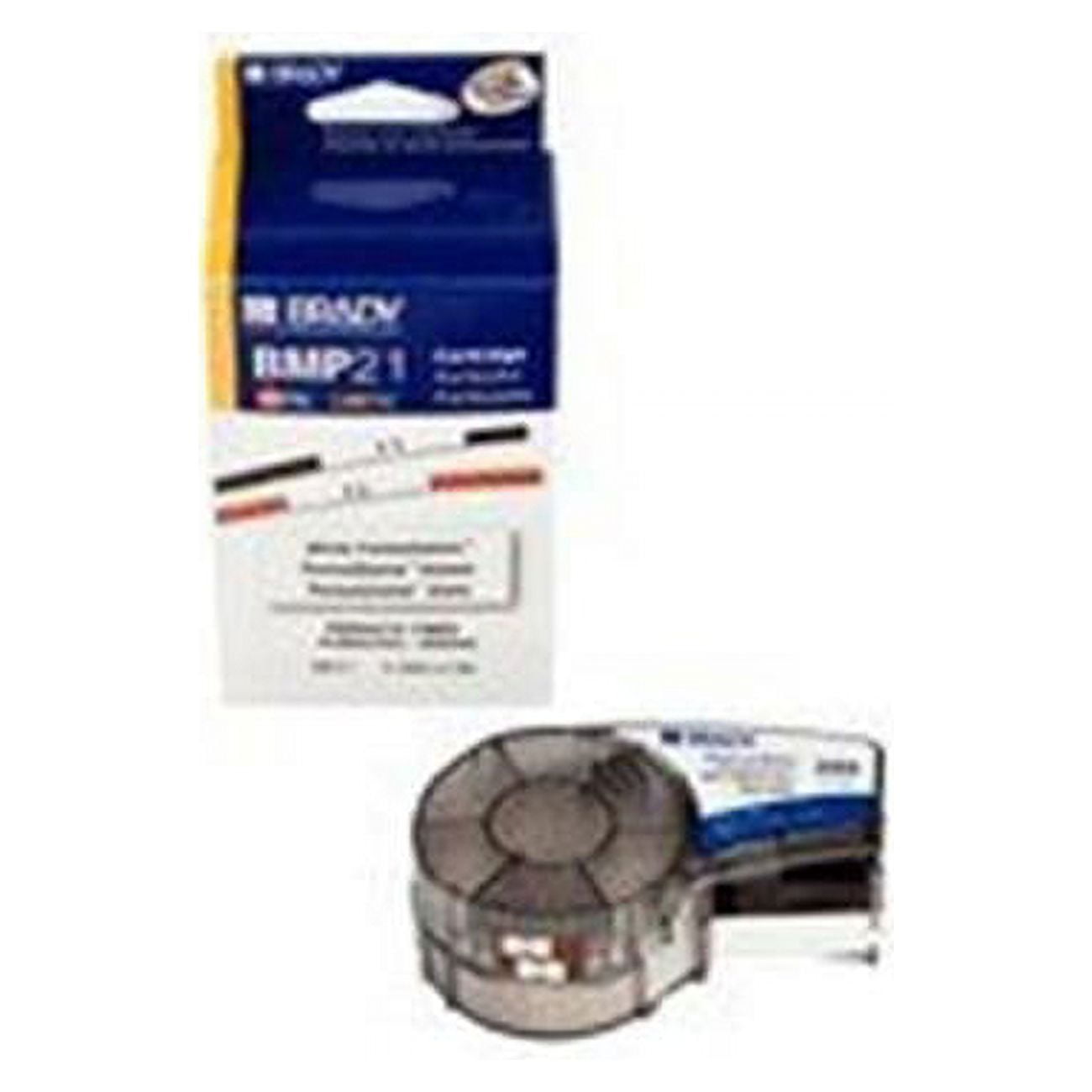 Brady Label Cartridge,Black/White,0.25"W,7ft.L M21-250-C-342 - Walmart.com