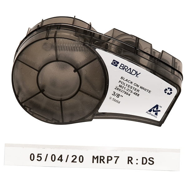 Brady Label Cartridge for Labeling Office Files and Folders - Walmart ...