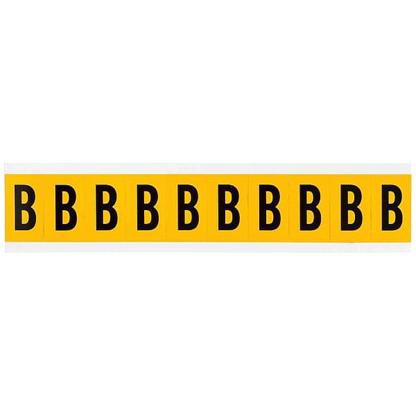 Brady Letter Label, B, 1-1/2in.Hx7/8in.W 1530-B - Walmart.com