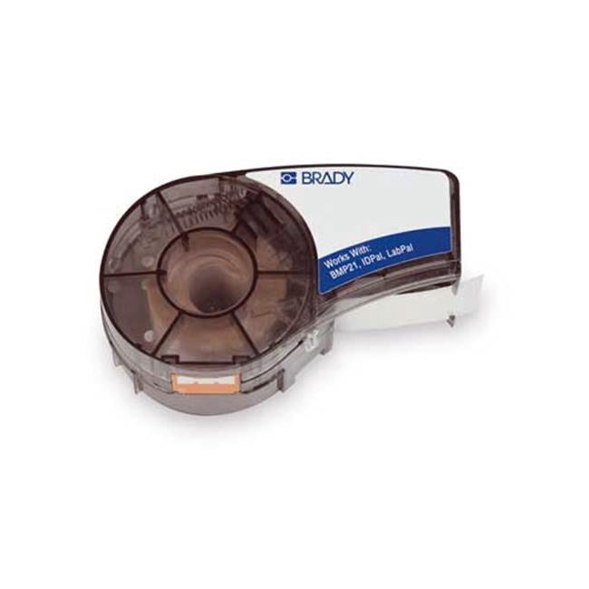 Brady M21-750-595-YL, B-595 Vinyl Printer Label for BMP 21 Mobile ...
