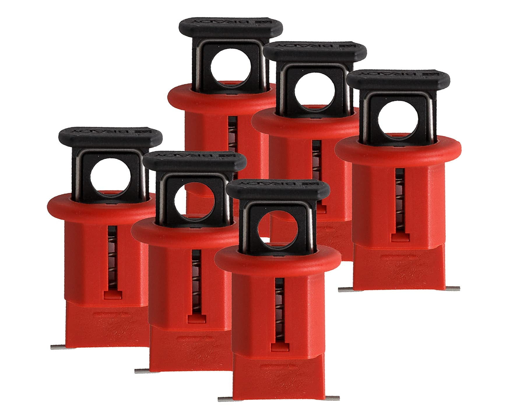 Brady Miniature Circuit Breaker Lockout, Pin Out, Wide (Pack of 6) CA2 ...