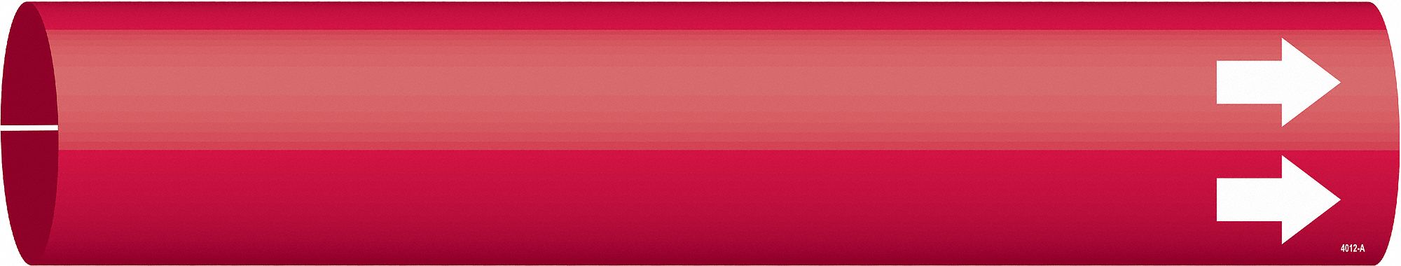 Brady Pipe Marker,13/16 in H,4/5 in W 4012-A - Walmart.com