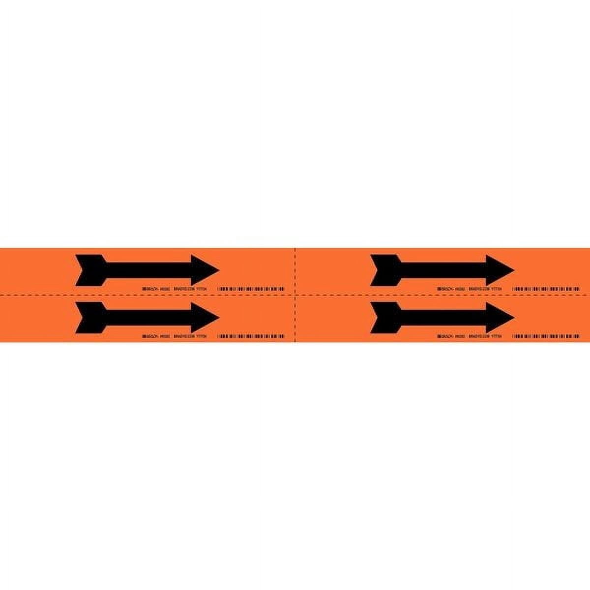 Brady Pipe Marker,(Arrow),1 1/8in H,7in W 93262 - Walmart.com