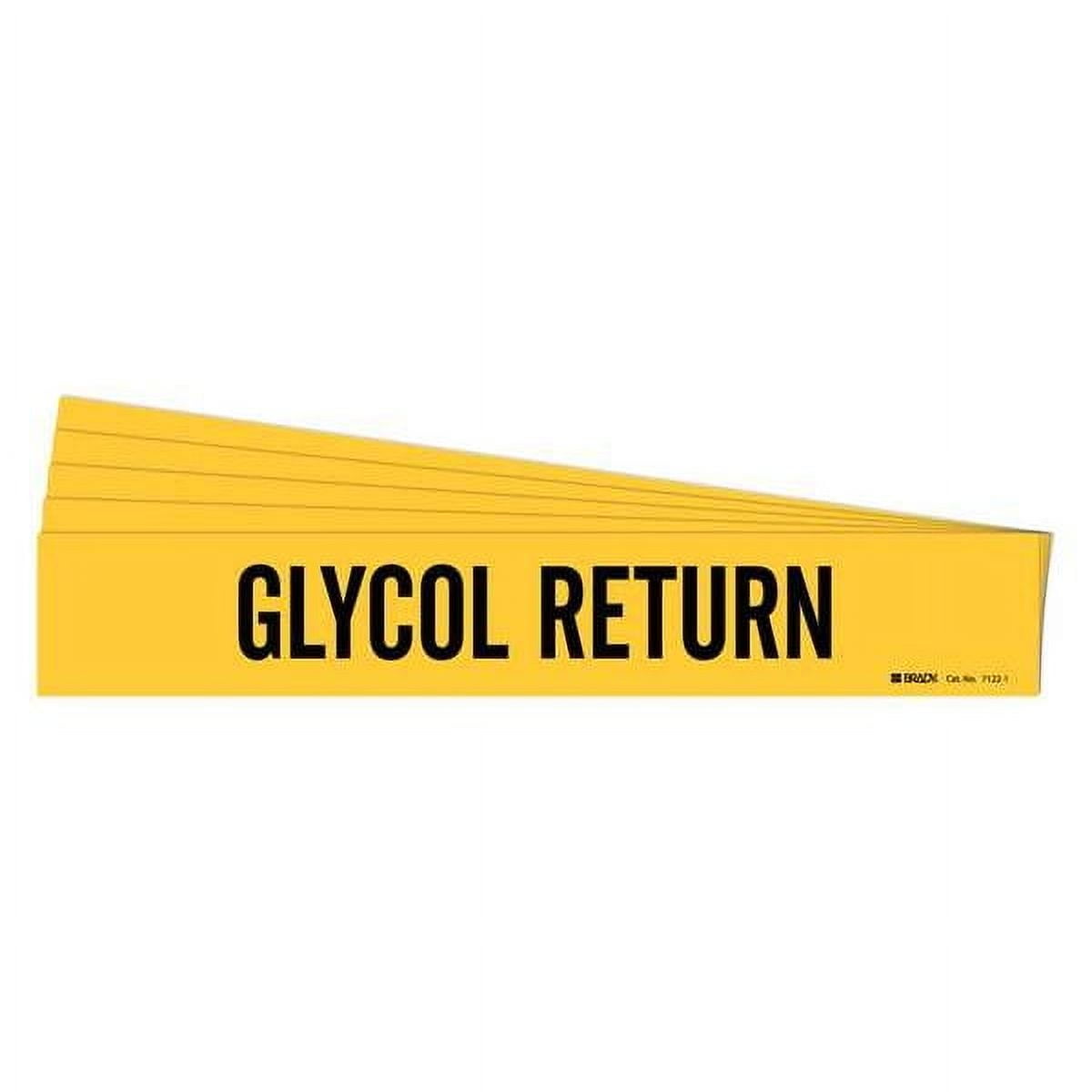 Brady Glycol Labels for Commercial Office Building Pipes - Walmart ...