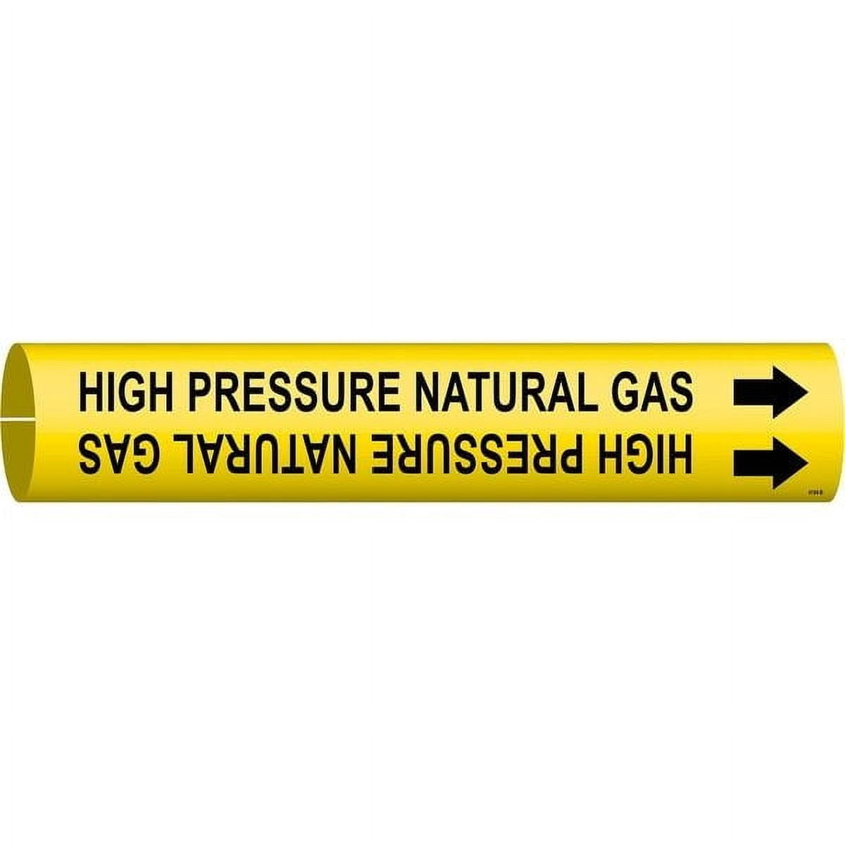 Brady High-Pressure Gas Pipe Labels for Shipping Facilities - Walmart ...