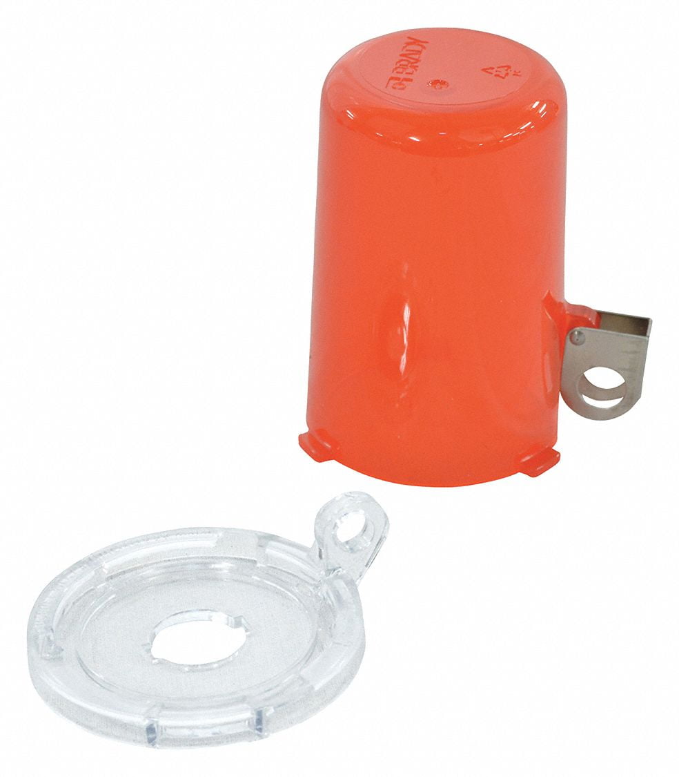 Brady Push Button Lockout,16mm,Plastic 130819 - Walmart.com