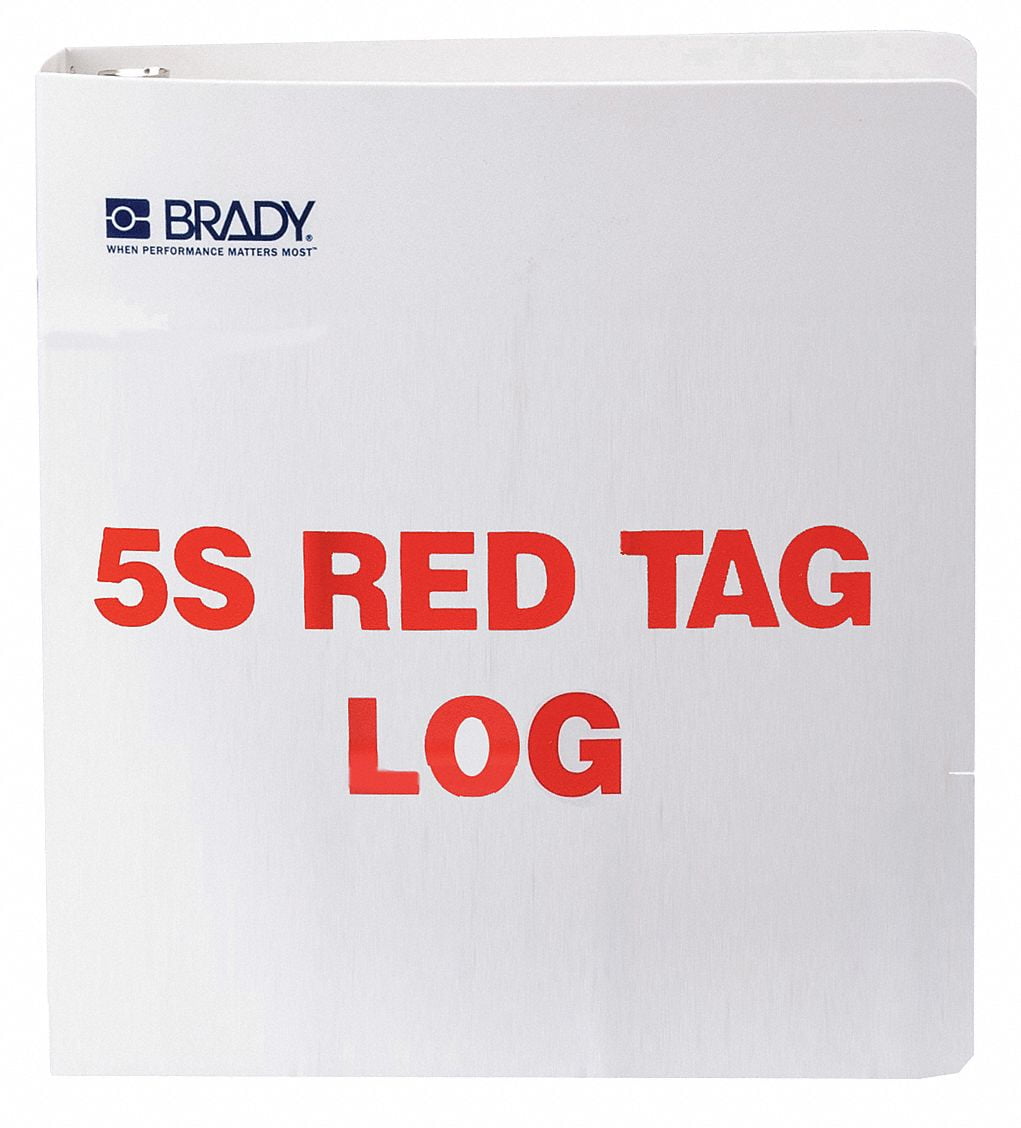 Brady Red Tag Binder 122052 - Walmart.com