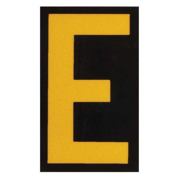 Brady Reflective Numbers And Letters,E,PK25 5890-E - Walmart.com