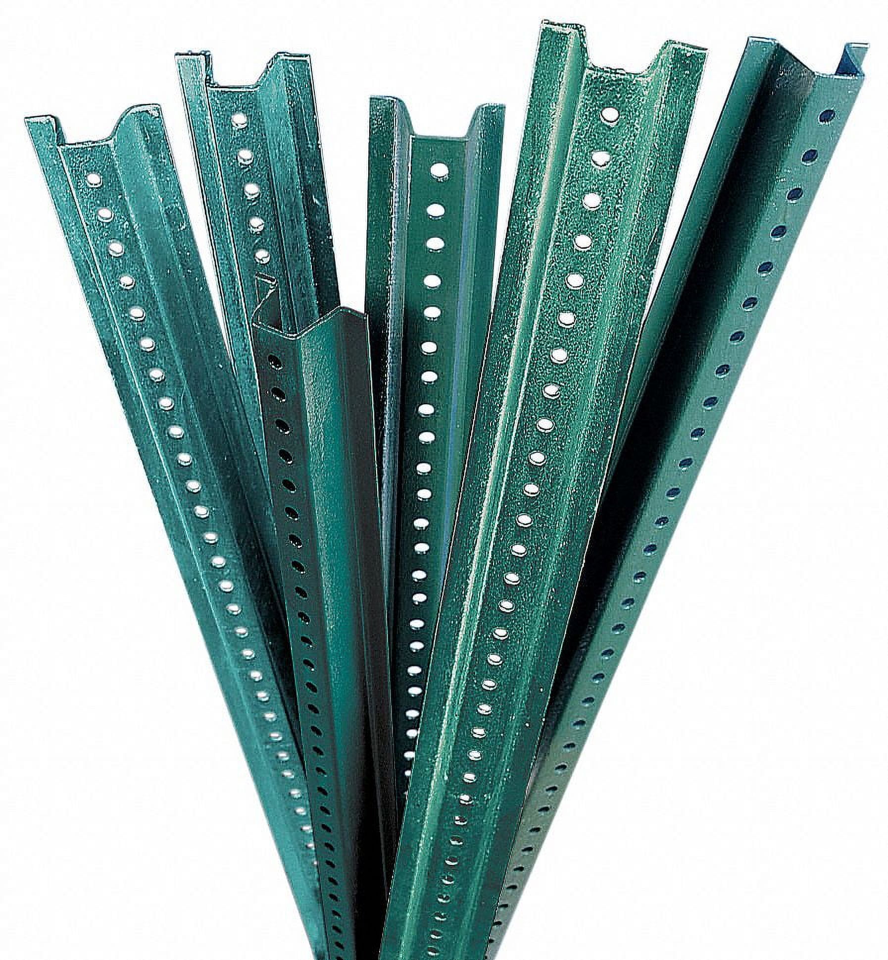 Brady Steel Sign Post, Green, 8 ft Long, U-Channel, Baked Enamel Finish ...