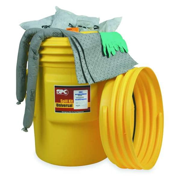 Brady Spc Absorbents Spill Kit, Universal, Yellow SKA-95 - Walmart.com