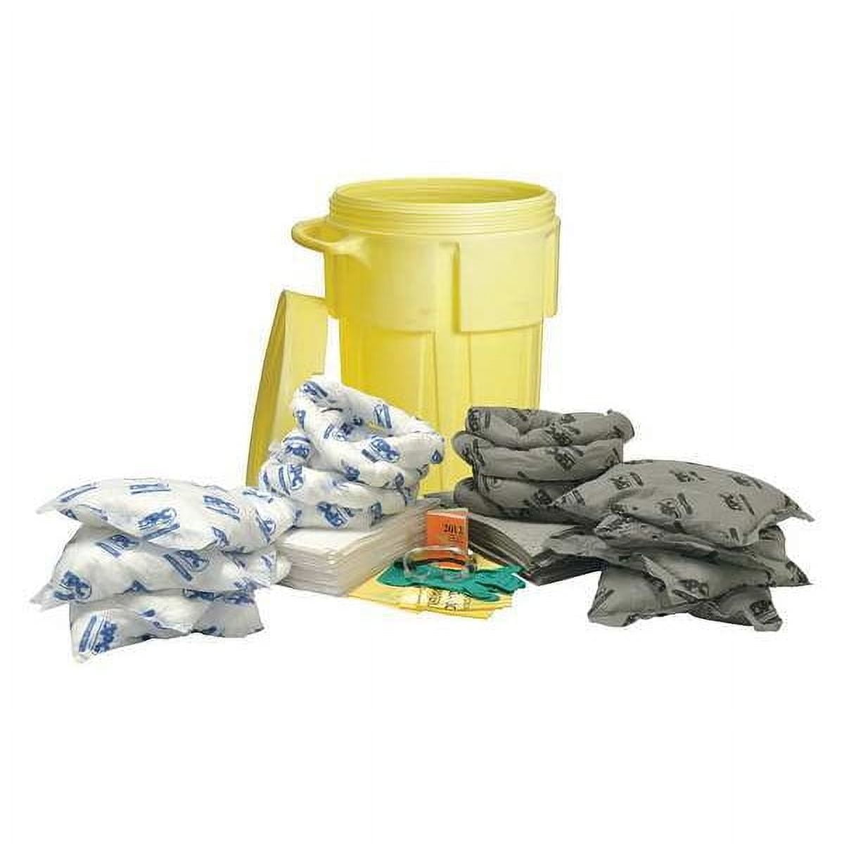 Brady Spill Kit, Universal, Yellow SKMA-55W - Walmart.com