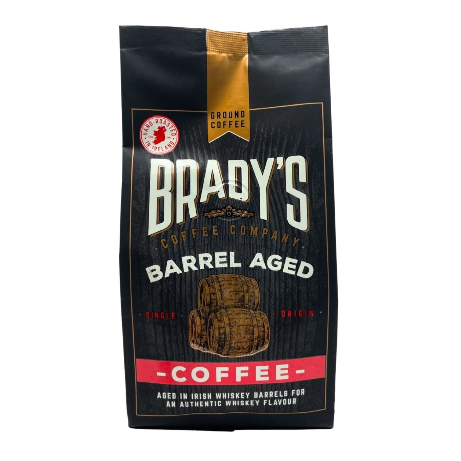Brady's Coffee Barrel Aged Irish Whiskey Coffee- Ground - Walmart.com