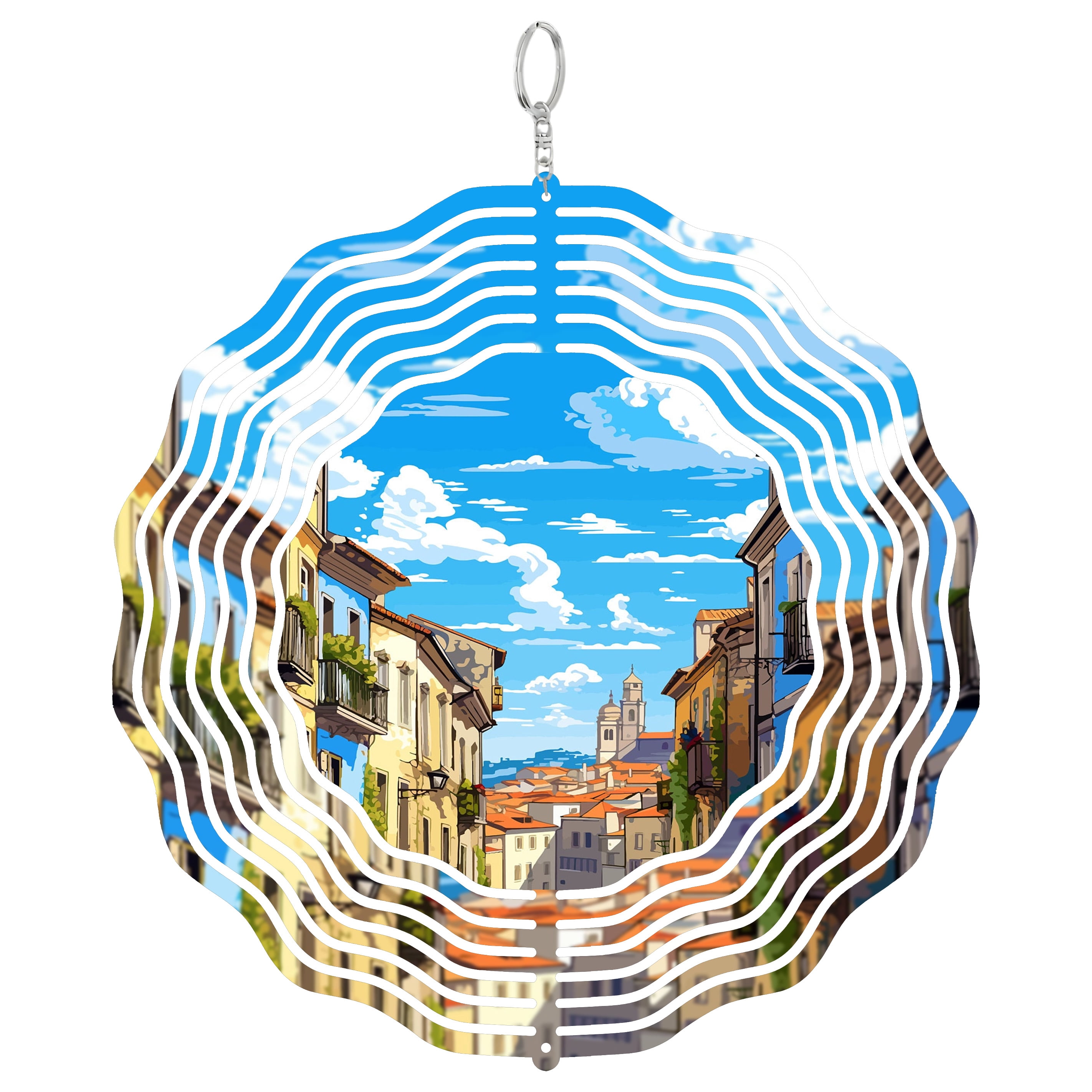 Braga Portugal Bom Jesus 3D Wind Spinner Stainless Steel Kinetic ...