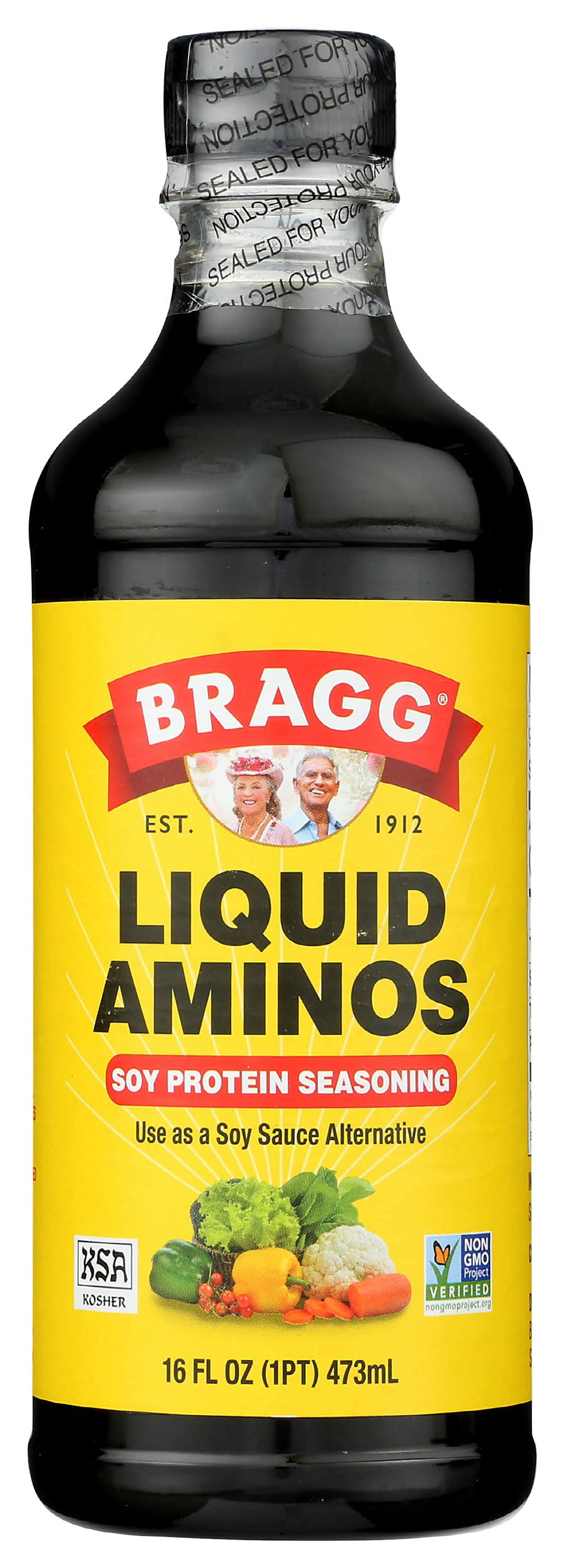 Bragg Liquid Aminos SCH4 Seasoning, 16 oz - Walmart.com