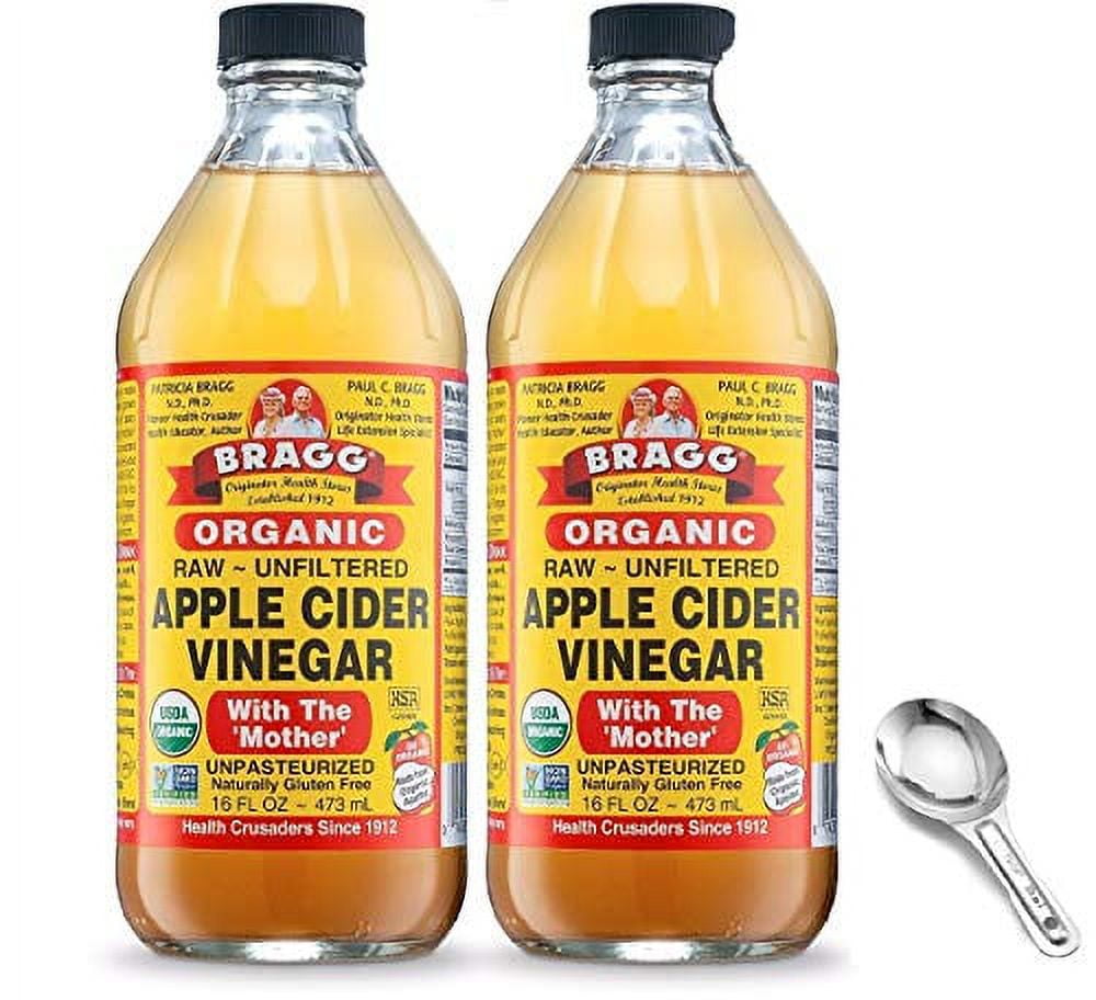 Bragg Organic Apple Cider Vinegar With the Mother– USDA Certified ...